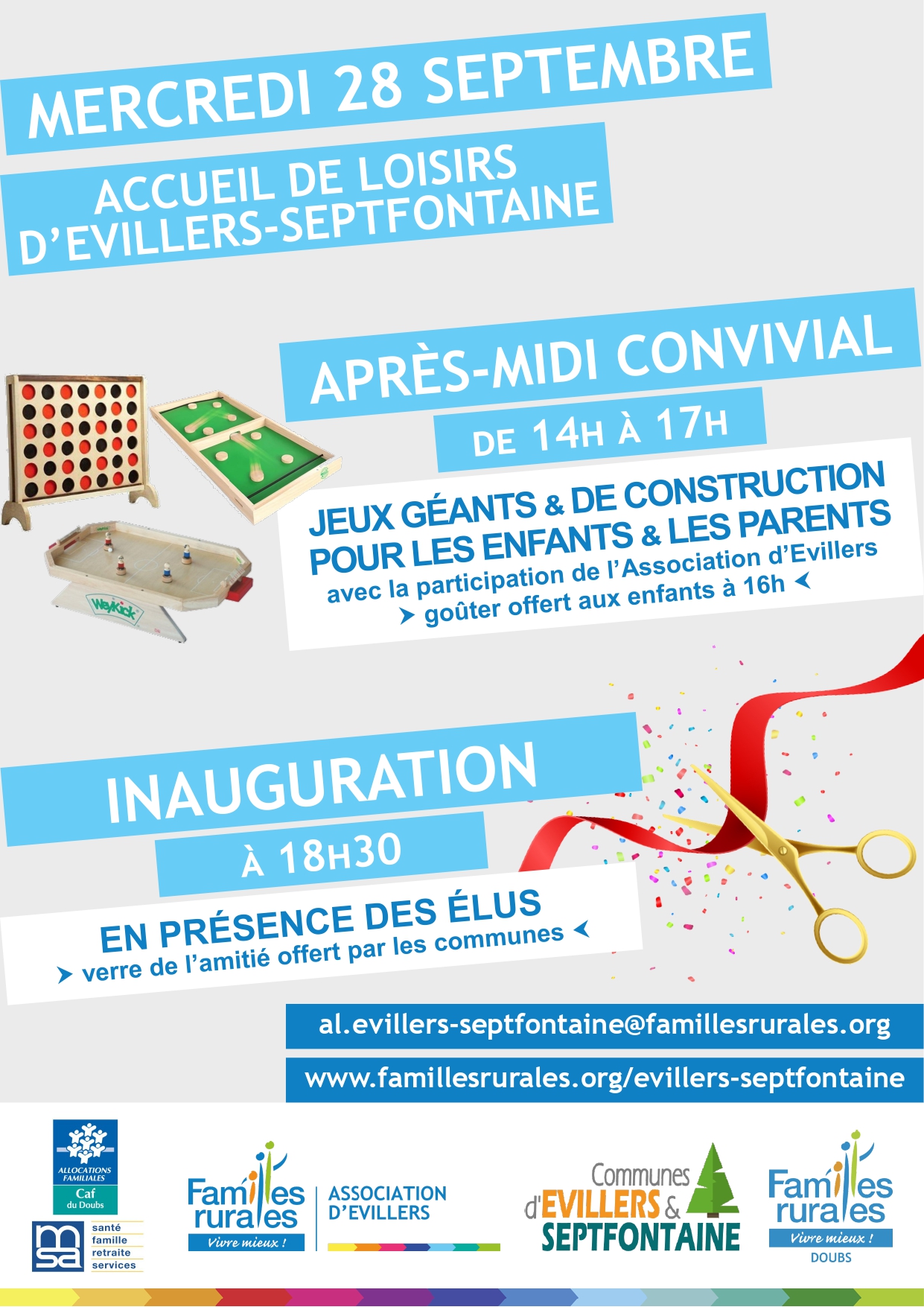 Après-midi convivial & Inauguration