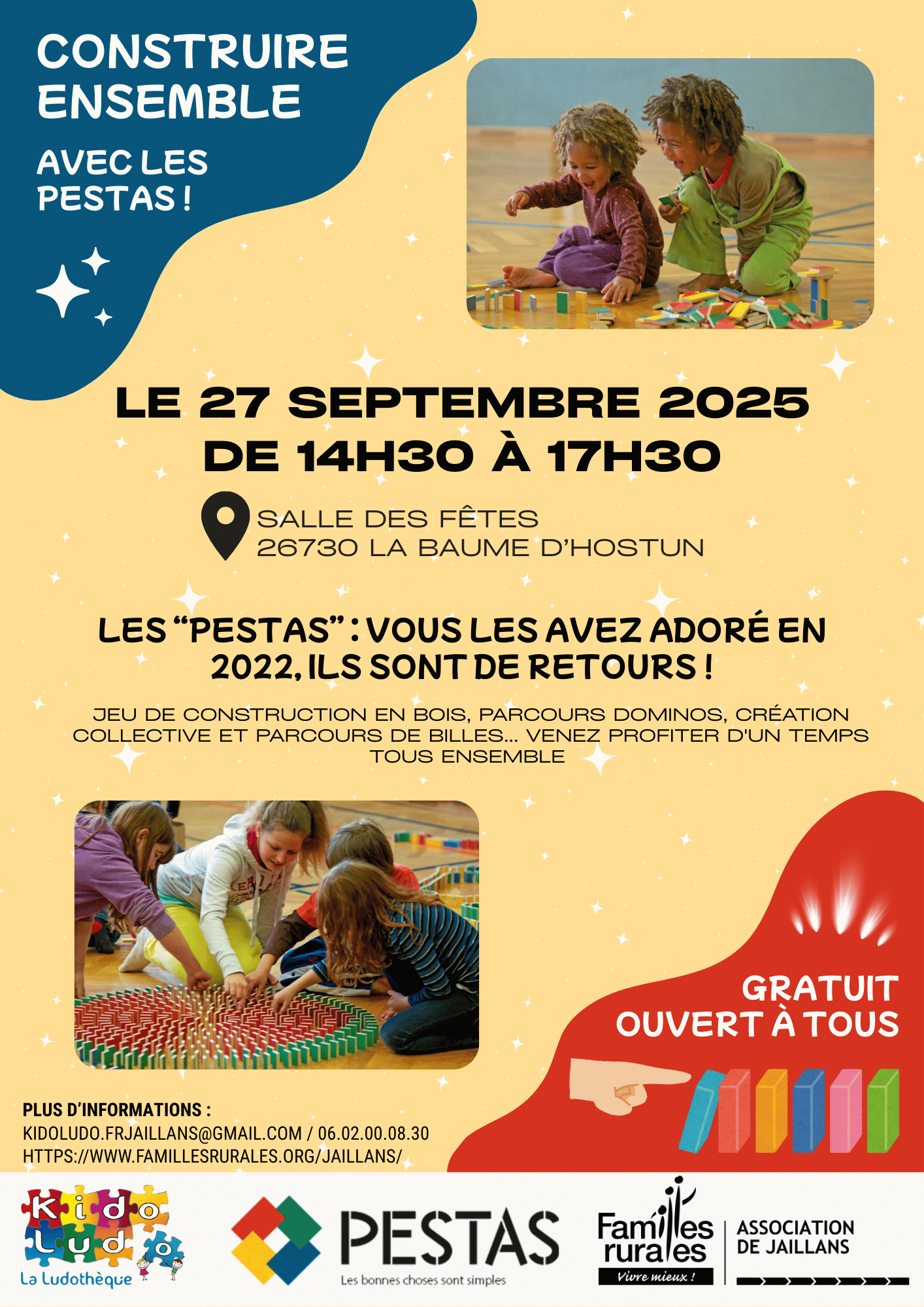 Atelier Pestas - Construisons ensemble