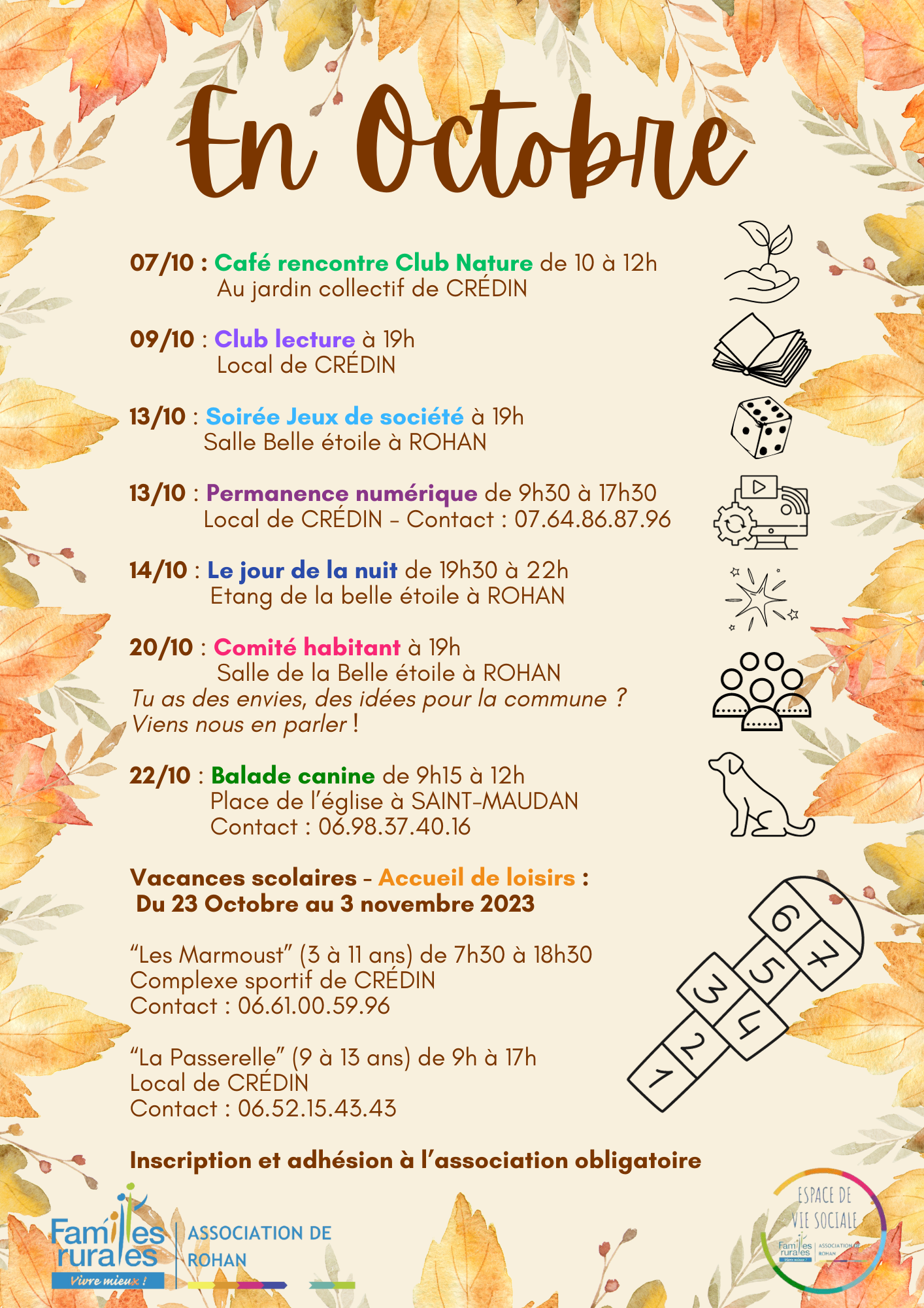 Le programme d'Octobre