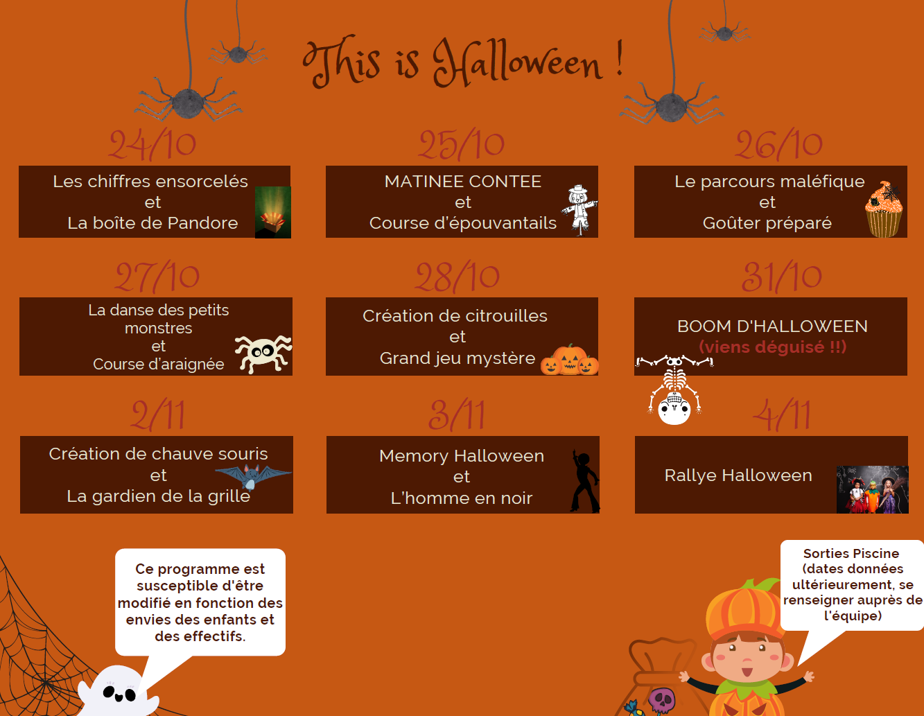 Vacances d'octobre Marm'Oust