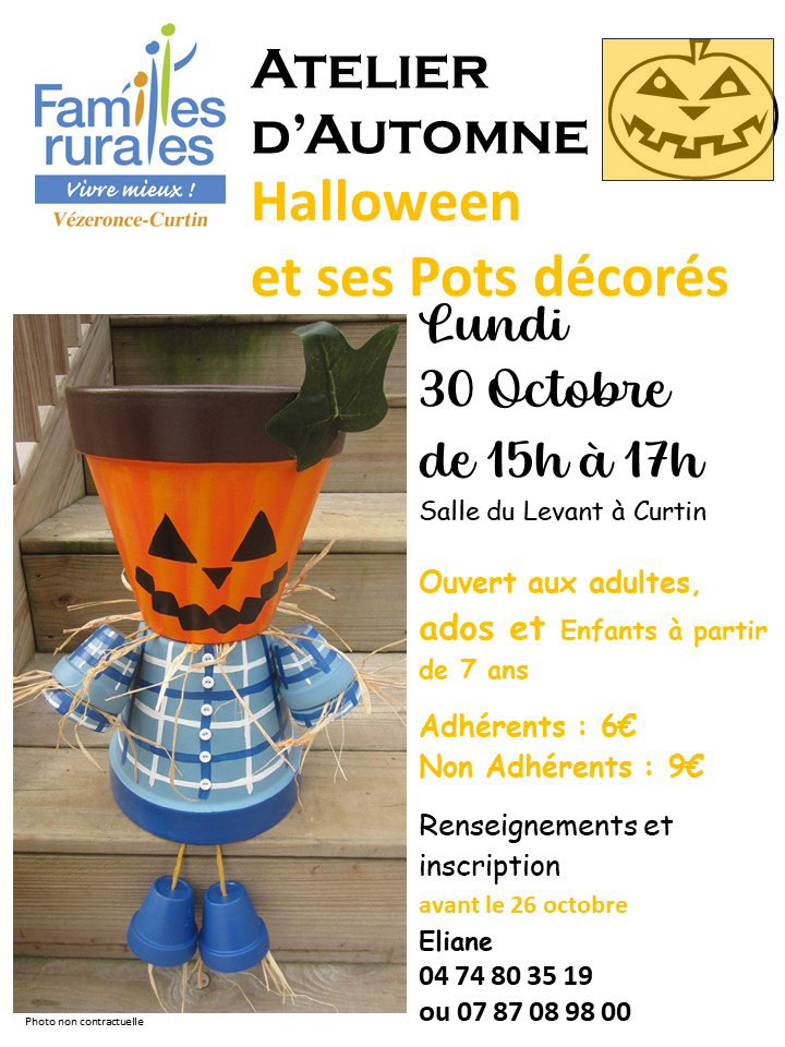 Arts Plastiques : Participez à un atelier spécial Halloween